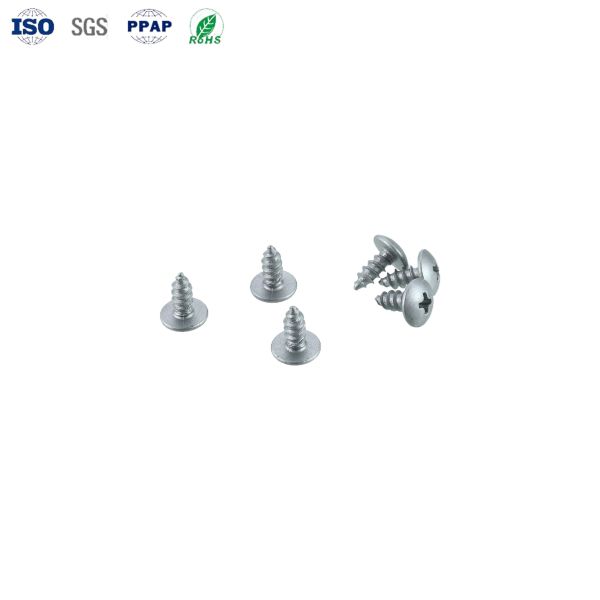 Quality Customized Dacromet Coated Phillips Pan Head Self-Tapping Screws with Point Tail for sale