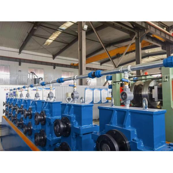 Quality High Precison Pipe Mill Machine with Brand Cold Saw Servo Motor for sale