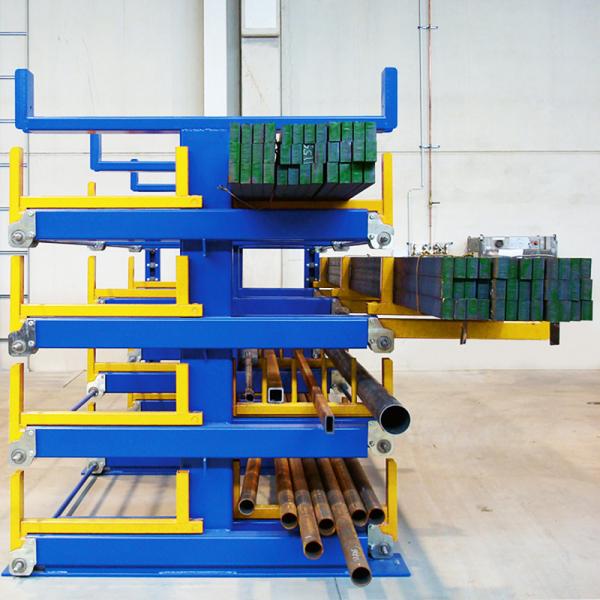 Quality A13: Manual Telescopic Cantilever Rack for Long Materials Warehouse Storage for sale