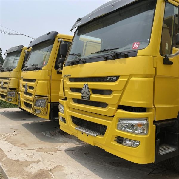 Quality Low Mileage Second Hand Dump Truck Used HOWO Truck With New Used Tires for sale
