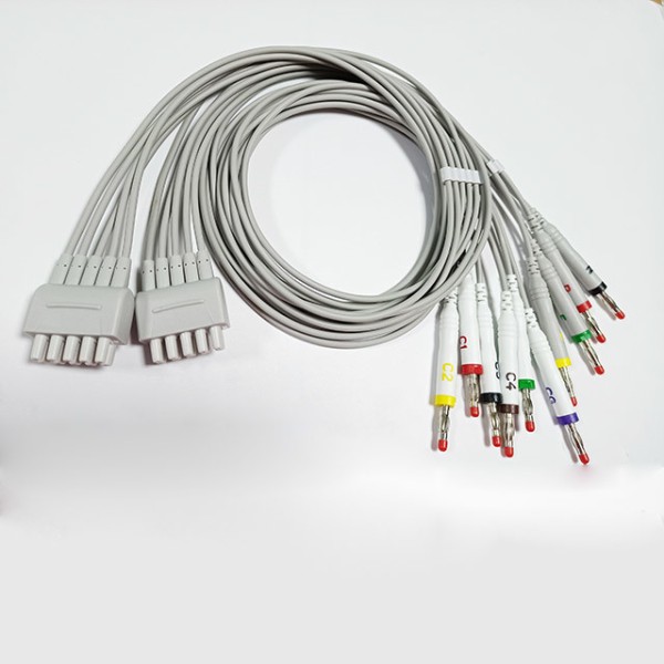 Quality GE Healthcare EKG Leadwire Cables 10 Leads Banana Connector for sale