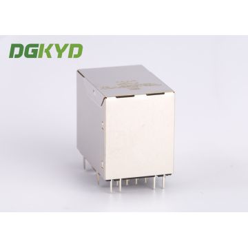 Quality Integrated Tab Up RJ45 USB Network Connector with usb 2.0 for PCMCIA Net Card for sale