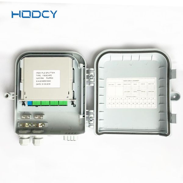 Quality 16 Port Fiber Optical Termination Box , ABS IP65 Waterproof Distribution Box for sale
