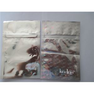 Quality Plastic Stand Up Zipper Pouch , Foil Zip Seal Pouches Water Proofing Non for sale