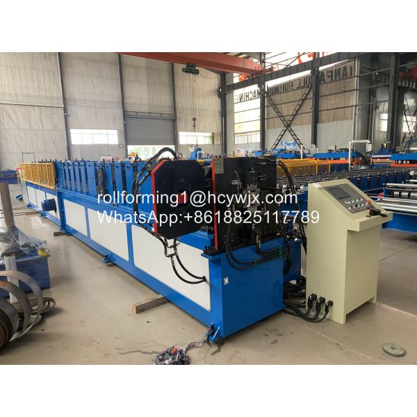 Quality 76.2x101.6mm Rectangular Downspout Roll Forming Machine For Rainwater Downpipe for sale