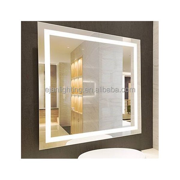 Quality Illuminated Wall Mounted Bathroom LED Backlit Mirror with Demister and Illuminated for sale