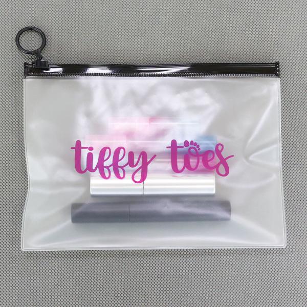 Quality Securely Seals Contents EVA PE PVC Plastic Zipper Bag Gravure Printing for sale