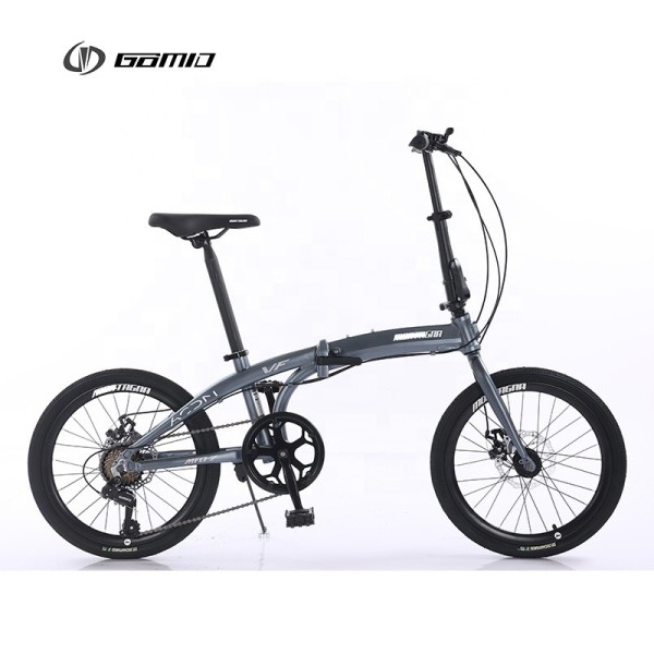 Quality Unilateral Folding Pedal GOMID 20 inch Foldable Bike for Adult SHIMANO Kit Bicicletas Gear Cycle Folding Bicycle for sale
