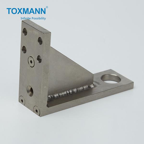 Quality ISO9001 Nickel Plating Metal Welding Parts , Multifunctional Metal Cutting Parts for sale