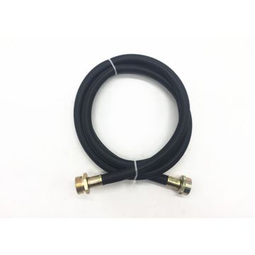 Quality TPV Material High Pressure Washing Machine Hose With Black Nylon Braided for sale