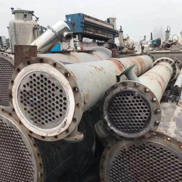 Quality 220V Manual Used Condenser Stainless Steel 10 Tons Air Cooled for sale