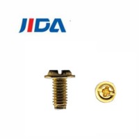 Quality Custom Brass Pan Head Phillips Machine Screws M3.5x6.8mm for sale