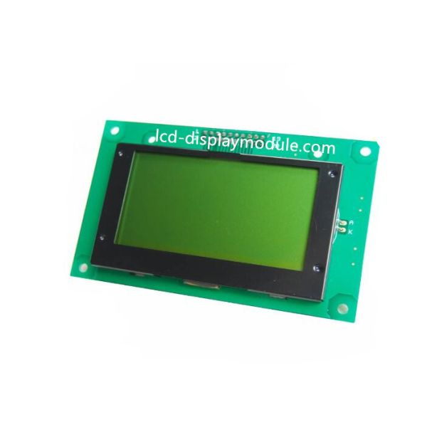 Quality Yellow Green LCD Display Screen COB Resolution 128 * 64 For Shutter FPC for sale