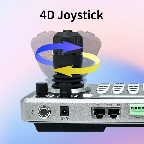 Quality IP PTZ Camera Control 4D Joystick for Conference Live DAIPU NDI HD-MI USB for sale