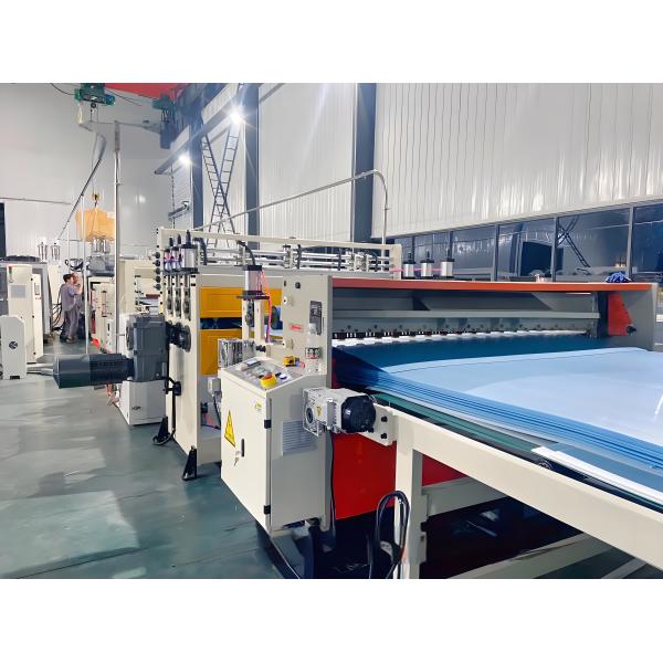 Quality 2200 / 2600mm PP Hollow Grid Board Machine 150kw Power PP Hollow Board Extrusion for sale