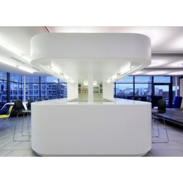 Quality Solid Surface Large Bar Counter Scratch Resistant ISO Certificate for sale
