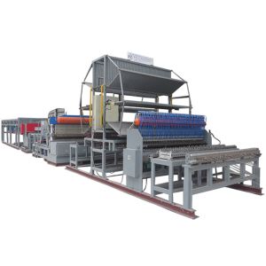 Quality LCD Touch Screen 220V Steel Mesh Welding Machine For Construction Reinforcing for sale
