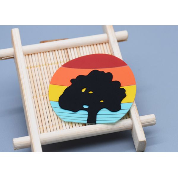 Quality Eco Friendly Custom Garments Screen Printed Patches With Silicone Logos for sale