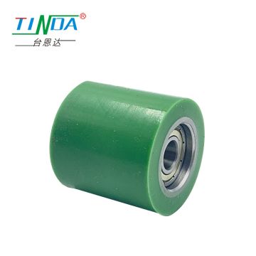 Quality OEM Rubber Wheel Roller For Woodworking Profile Wrapping Machines for sale
