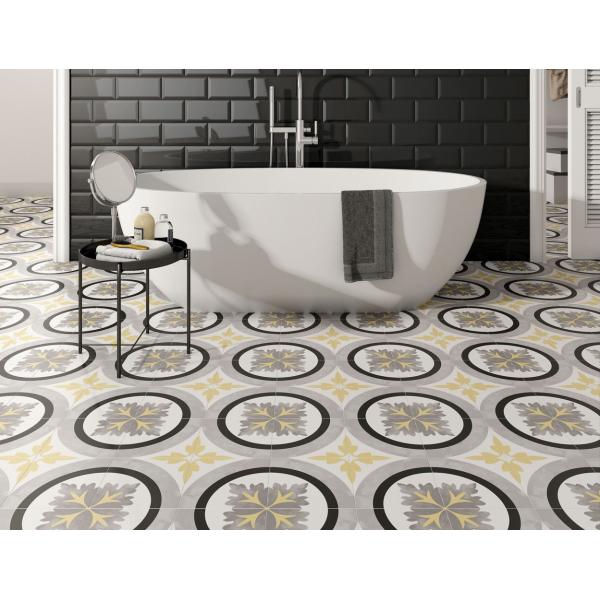 Quality AAA Grade Gray Porcelain Tile 200x200mm for Indoor Use for sale