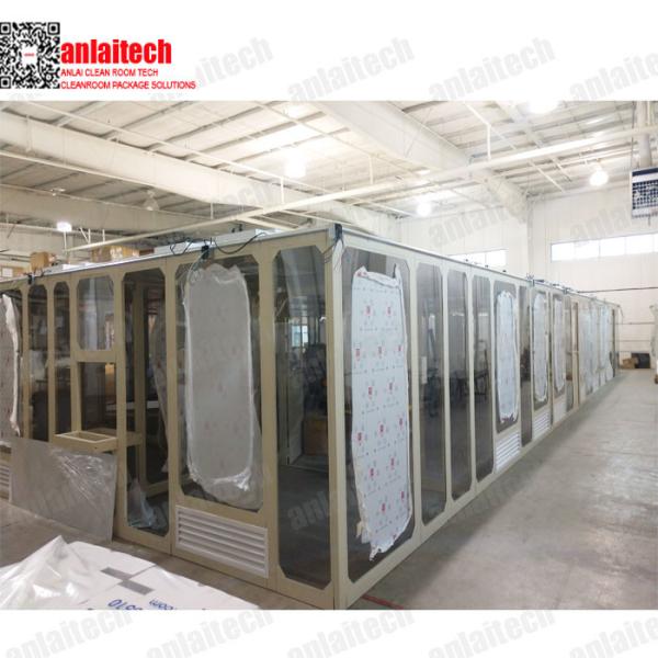 Quality Class 100000 PVC Panel Hardwall Clean Room Prefabricated Modular PETg for sale