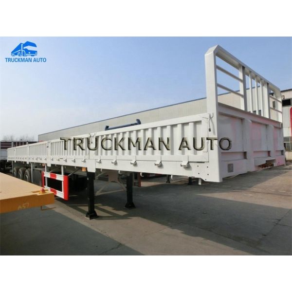 Quality Customized Fence Height Side Wall Semi Trailer  With 600mm Fence Height for sale