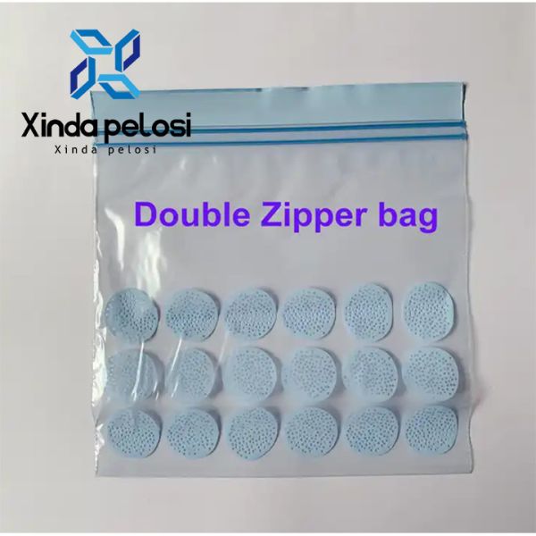 Quality 30-160pcs/Min Auto Button Zipper Bag Machine PE Bag Making Machine 9kw for sale
