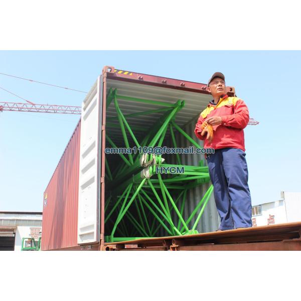 Quality F0 23B Manual Electric Counterweight Tower Crane Fixing Angle Foundation for sale