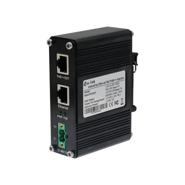 Quality Industrial 5G 95W 802.3bt PoE++ Injector (12~48VDC) for sale