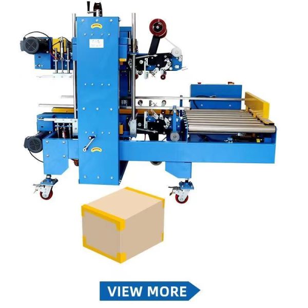 Quality Automatic Flaps Sealing Machine for Food Industry Packing Line Carton Case Box for sale