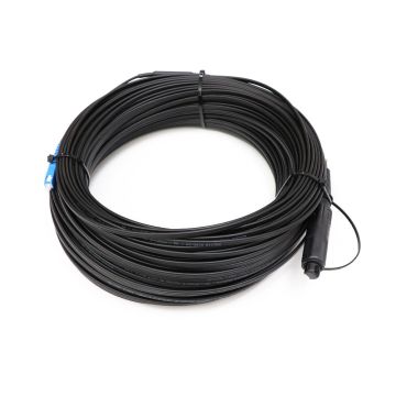 Quality Customized 1 Fiber FTTH Solution Drop Cable MINI IP OptiTap To SC APC for sale