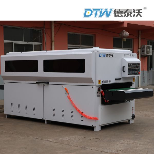 Quality DTW Wood Brush Sanding Machine DT1000-8S For Primer Carving Surface for sale