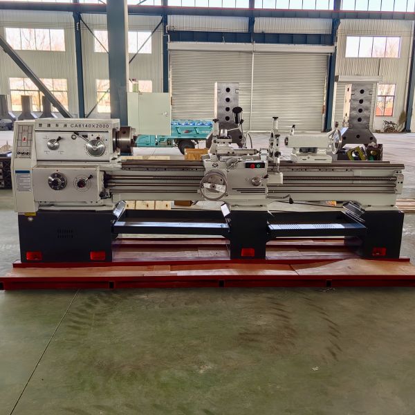 Quality Manual Engine Lathe CA6140x2000: 400mm HT300 Bed For Stable Heavy Cutting for sale