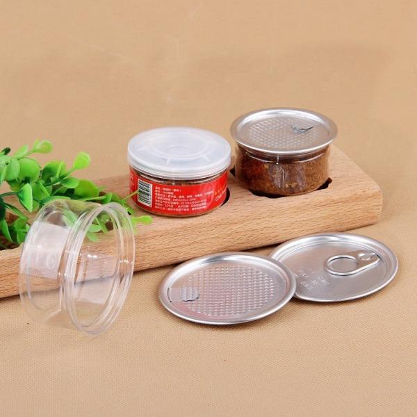 Quality Clear Pet Jars Plastic Container For Powder Nuts for sale