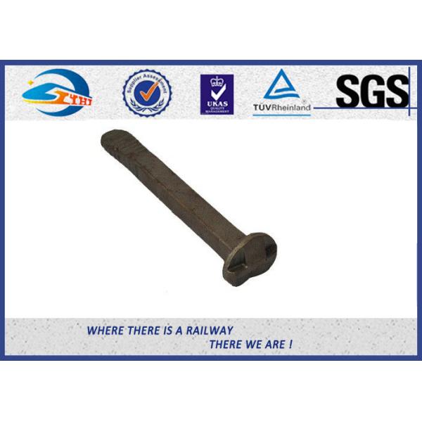 Quality Offset Head Metal Fence Railroad Track Spikes / Rail Screw Spikes for sale