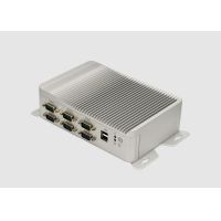 Quality Fanless Compact Industrial Mini PC Embedded Computer 4G Intel I3 6157U Skylake for sale