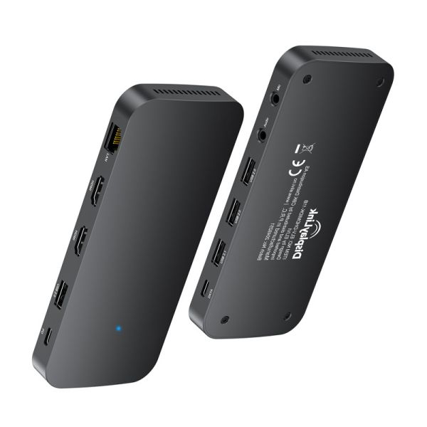 Quality Universal Docking Station Supplier China DisplayLink 6050 With Dual 4K HDMI And for sale