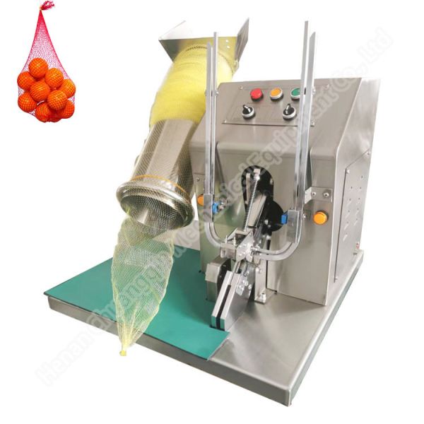 Quality Manual Type Fruit Mesh Bag Packing Machine Fruit Mesh Net Bag Packing Machine for sale