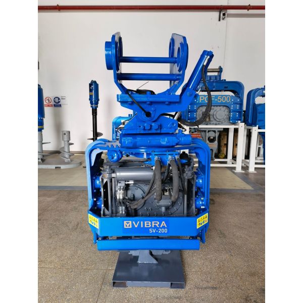 Quality Pile Driver - Hydraulic Side Grip & Narrow Space Operation for sale