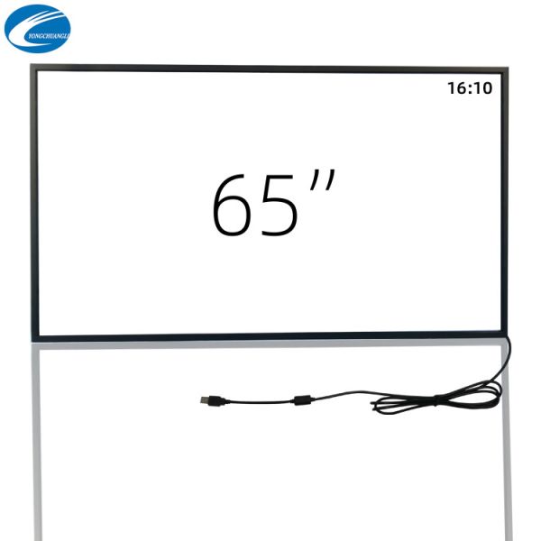 Quality Aluminum 65 Inch Touch Screen Overlay kit one Year Warranty for sale