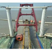 Quality 100cbm Versatile Sand Dredging Boat 5-6 Pieces Crown Type Suction Dredger Ship for sale