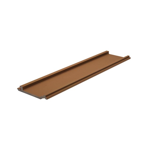 Quality Dark Coffee 2.2m 3d Exterior Wall Panels WPC 3d Board Embossed Surface for sale