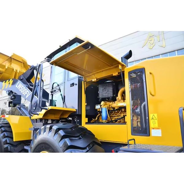 Quality 8000*3016*3515 Dimension LW500F Wheel Loader 5 Tons Mine Loader Weichai/Cummins for sale