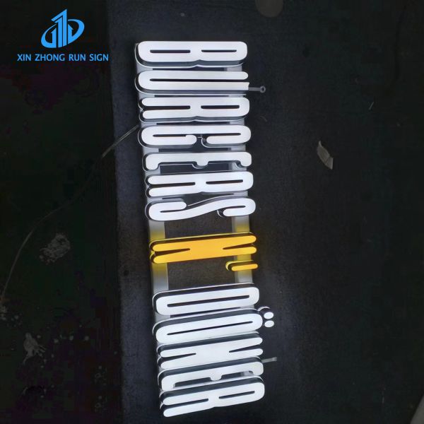 Quality Custom 3D mini luminous characters indoor and outdoor acrylic bright characters for sale