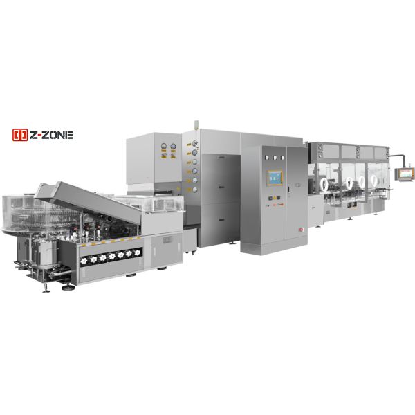 Quality POM Ampoule Filling And Sealing Machine Adjustable Cleaning Sterilizing Process for sale