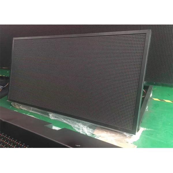 Quality Commercial Front Maintenace Led Display , P10mm Outdoor DIP Led Message Board for sale