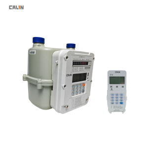 Quality STS AMR Diaphragm Aluminum Keypad Prepaid Gas Meter for sale