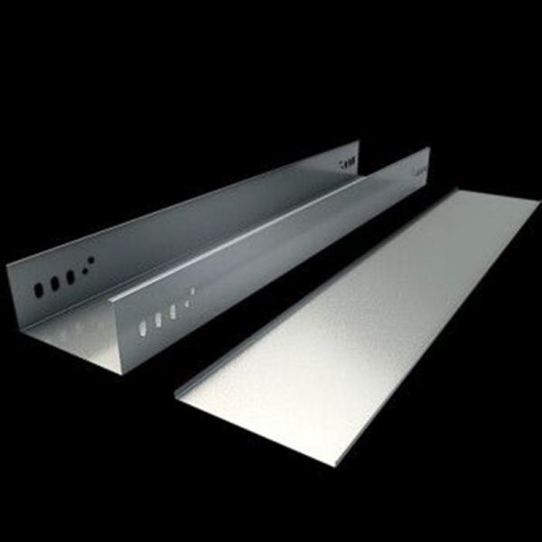 Quality Fire Resistant Galvanized Steel Wall Mount Cable Tray Length 2m 2.44m 3m for sale