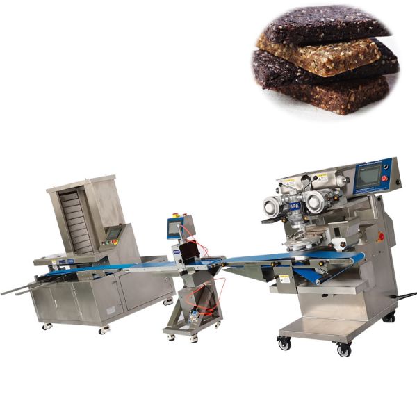 Quality Extrude Stuffed Fig Protein Bar Full Automatic Date Bar Making Machine for sale