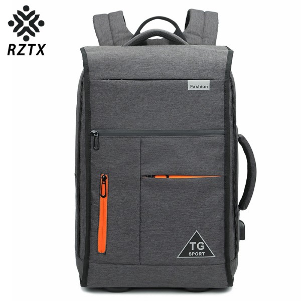 Quality Retro Style Arcuate Shoulder Strap Large Capacity Backpack 17 Inch for sale
